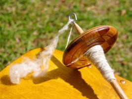Santa Cruz Mission State Park: Wool Spinning and Weaving Living History ...
