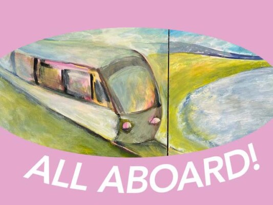 Studio Judy G Watsonville: Train Art Exhibition - Visit Santa Cruz County