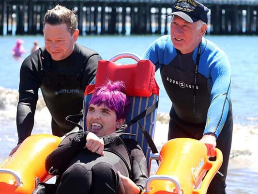 Cowell Beach: Accessible Day on the Beach - Visit Santa Cruz County